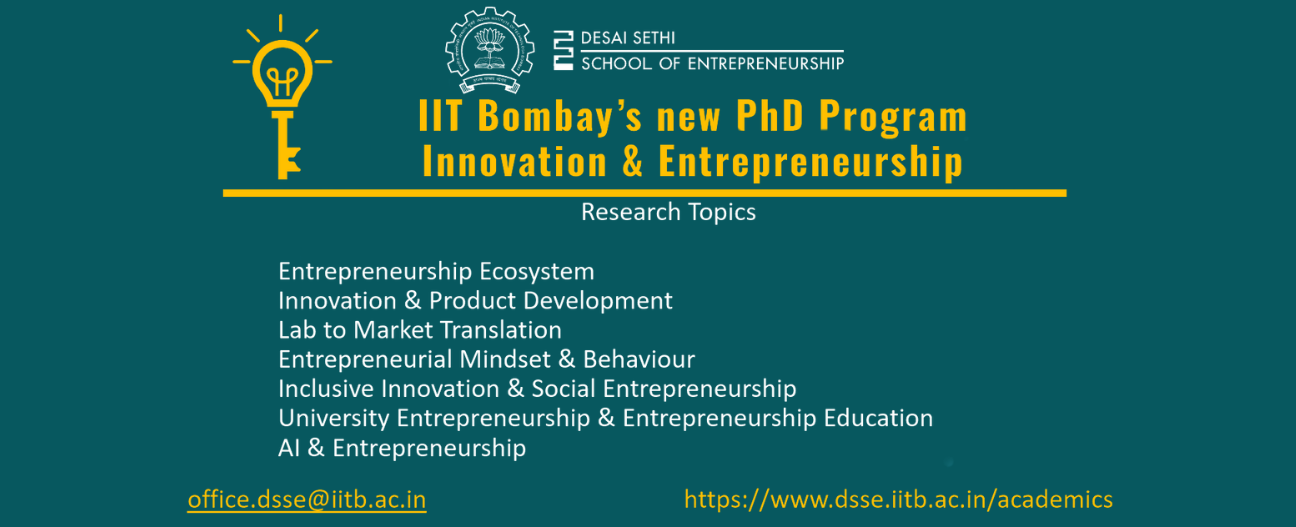 Academic Programs | www.dsse.iitb.ac.in